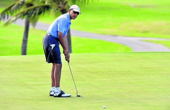 Con la boda a otra parte para que Obama juegue al golf | El Comercio